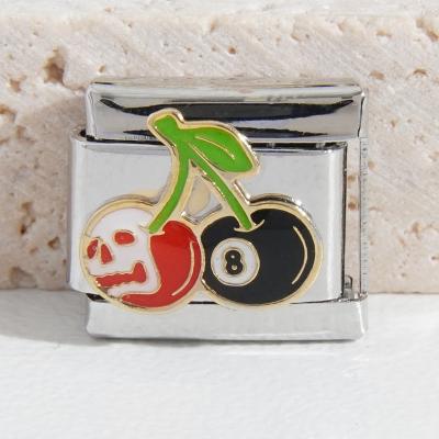 Cina Nuovi incantesimi di legame italiani in acciaio inossidabile Diy Tante Chitarra Corsi di biliardo Incantesimi di braccialetto italiano in vendita