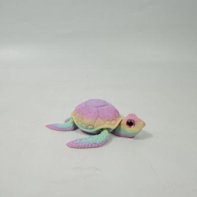 China Customized Color Plastic 3D-printed Sea Turtle For Kids for sale