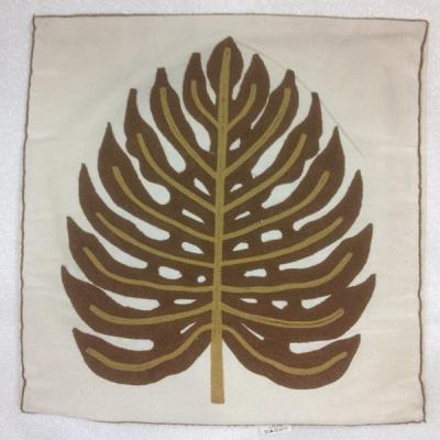 China Embroidery cushion cover with tree design. for sale