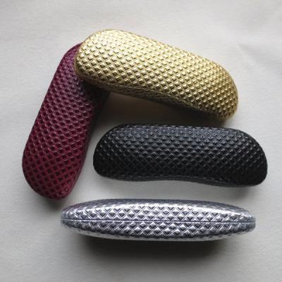 China Fashionable glasses cases with diamond leather design for sale