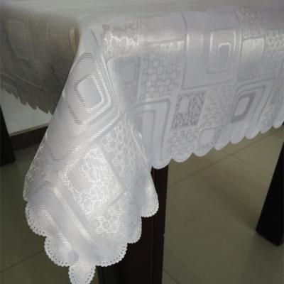 China BSCI audit passed-New arrival-100% Polyester Jacquard tablecloth for sale