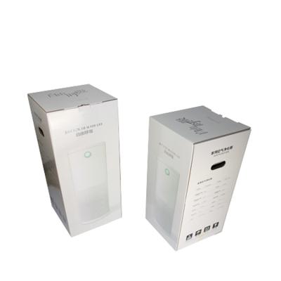 China Appliances Self Erecting Boxes , AB Flute White Custom Cmyk Boxes for sale