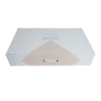 Cina 100gsm - contenitore d'imballaggio di cartone del cuscino 160gsm con la maniglia in vendita