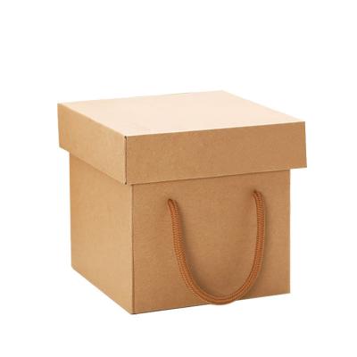 China Tiny Stuff Christmas Gift Box With Lid , ODM 100% Recycle Corrugated Board Box for sale