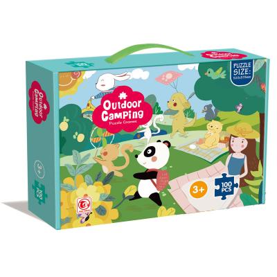 Cina Meno puzzle di carta dei pezzi 1.8mm 2d educativo per i bambini in vendita