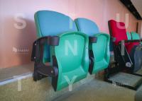 China Stunity HDPE Blow Molded Folding Stadium Seat 500mm Center Anti UV for sale