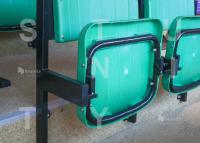 China Auto Tip-Up PP Plastic Riser Mounted Foldable Stadium Seats for sale