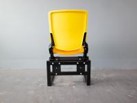 China TUV Standard Riser Mounted Brackets Plastic Stadium Chair 500mm Center for sale