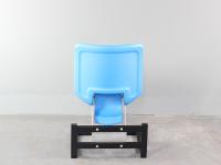 China Auto Tip-Up HDPE Plastic Foldable Stadium Chair 500mm Center Arena Seating for sale