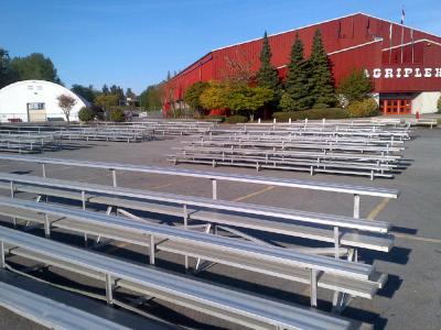 China Tribunes van de de Tribunetoeschouwer van het steigeraluminium de Tijdelijke Te koop