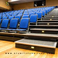 China Semi Auto Retractable Seating System for sale