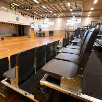 China Fireproof Recessed System Fixed Retractable Tiered Seating for sale