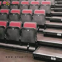 China Multipurpose Customized Size Retractable Bleacher Seating for sale