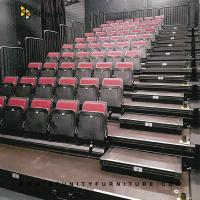 China Multipurpose Customized Size Retractable Bleacher Seating for sale