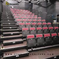 China Multipurpose Customized Size Retractable Bleacher Seating for sale