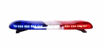 China Roof Mounted Emergency Strobe Light Bar With PC Cover Aluminum Base for sale