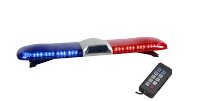 China 3W Emergency Police LED Light Bar with Double Layer inbuilt 100W Siren & Speaker for sale