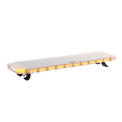China Roof Mounted Amber Light Bar For Engineering Truck , Led Warning Light Bar for sale