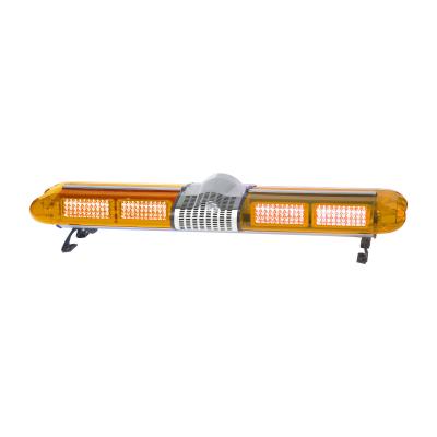 China Amber Warning Police LED Light Bar Multi Flash Mode With Siren And Speaker for sale
