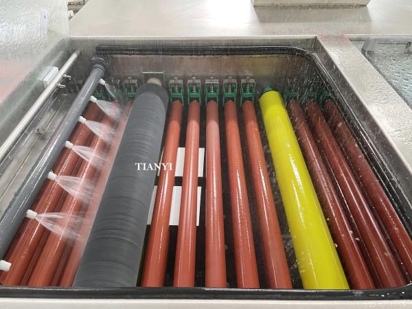 Ceramic Scrubbing Polishing Machine Brushing Equipment For Ceramic PCBs