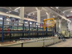 Automatische anodiserende machine voor elektroplatering van verf voor aluminium