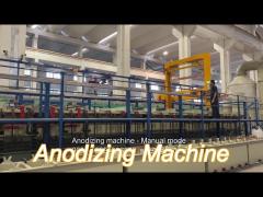 Máquina anodizadora automática de electroplacado para aluminio