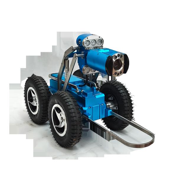 High definition sewer pipe inspection CCTV crawler robot wifi control