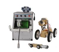China Wireless Control Sewer Pipe Inspection Crawler Camera 50 Max Climb Degree for sale