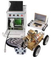 China High Definition Camera Pipe Crawler Robot For 250-2000mm Diameter Pipes for sale