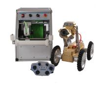 China Remote Control Sewer Pipe Inspection Robot With High Resolution Camera for sale