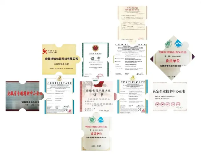 Machine certifications