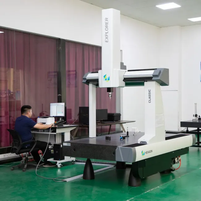 Workshop showing packing machine production