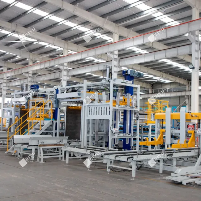 Side view of Empty Bottle Depalletizer machine