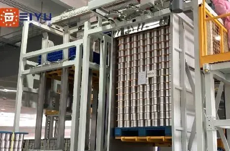 High Position De-Palletizer Machine - Operation View