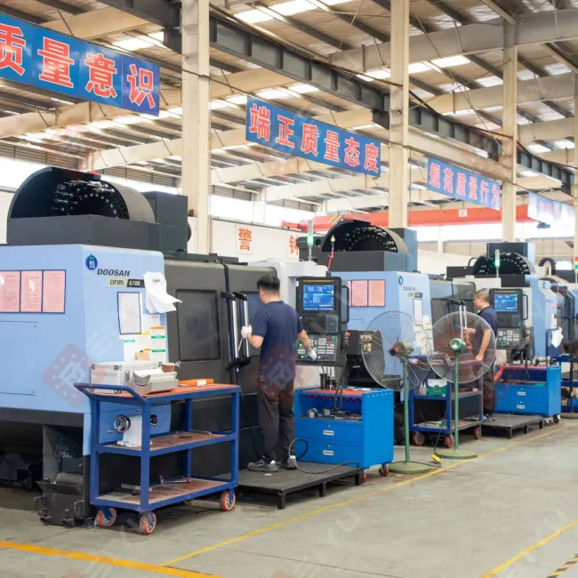 Automatic Gantry Stacker Can Double Channel Palletizer - Manufacturing Workshop