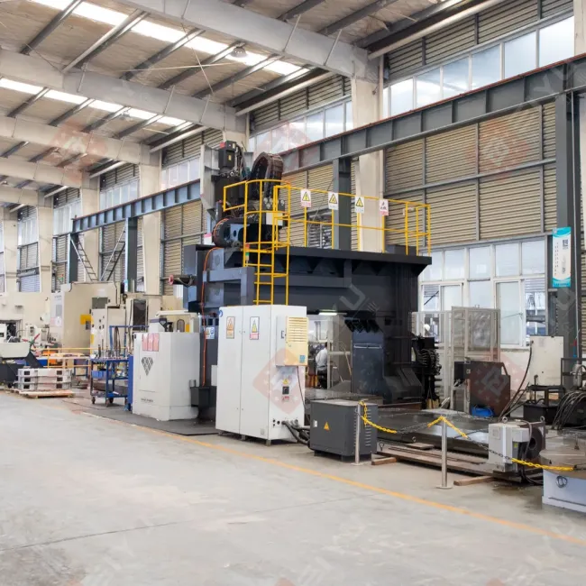 Automatic Gantry Stacker Can Double Channel Palletizer - Production Facility