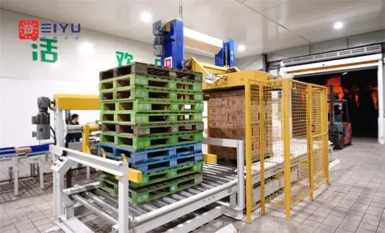 Automatic Single Channel Gantry Palletizer - Operation View