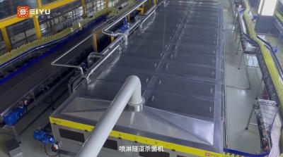 China Performed Plastic Bottle Pasteurization Machine Warmer Pasteuriser for sale
