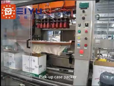 China Aufnehmen Top Load Case Packer Robot Verpackungsmaschine 20KW OEM zu verkaufen