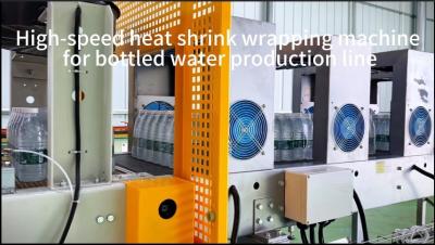 China High Speed Heat Shrink Film Packaging Machine For 48000BPH Bottled Water Production Line for sale