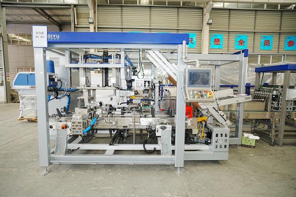 Side-push Type Wrap Around Carton Packer For Tetra Pak 1L Dairy Product Packaging Line