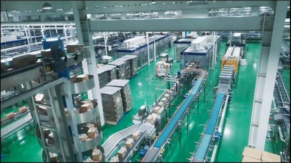 Quality Yuanqi Forest Sparkling Water Production Line Carbonated Beverage Packaging Line for sale
