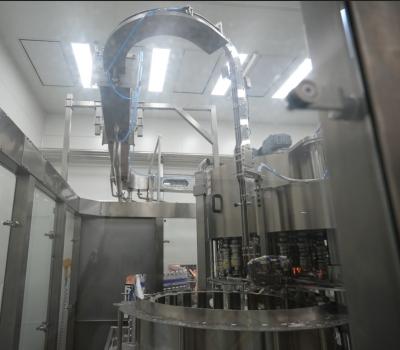 Cina Lavatrice di tappi a alta velocità controllata da PLC per la linea di imbottigliamento per le linee di produzione di acqua in bottiglia da 60.000 BPH in vendita