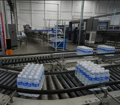 China Automated Belt Conveyor Chain Conveyor Roller Conveyor For Bottled Water Production High Efficiency for sale