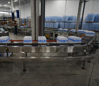 Cina Confezionatrice automatica per casse per la produzione di acqua in bottiglia - Soluzione di imballaggio ad alta efficienza in vendita