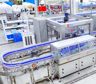 China Hygienic 50,000 BPH Water Bottling Plant For PET Bottles 5L 10L 500ml for sale
