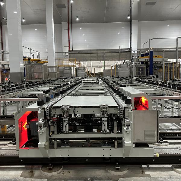 Quality Fully Automatic Cage Trolley Conveyor Belt System For Glass Plastic Bottles for sale