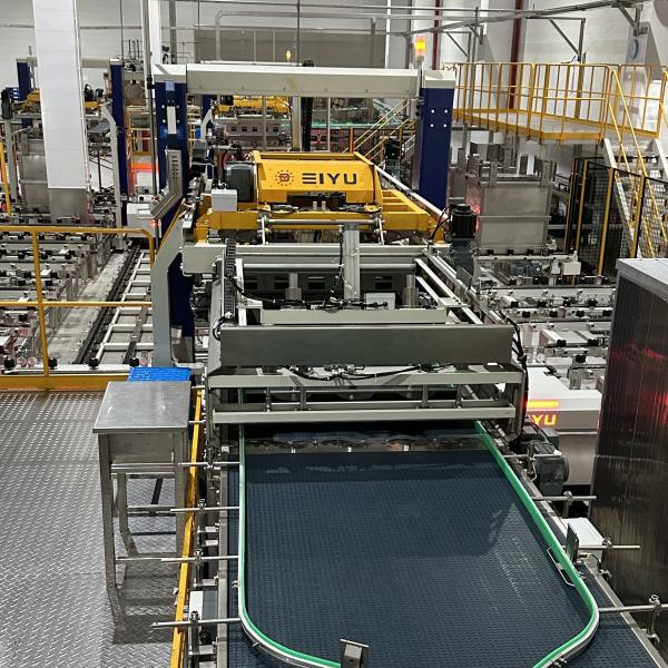 Quality Fully Automatic Cage Trolley Conveyor Belt System For Glass Plastic Bottles for sale