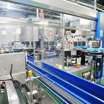 Cina Macchina di etichettatura della colla a fusione calda lineare per bottiglia PET Opp da 500 ml in vendita