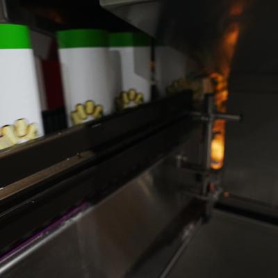 Cina Macchina di etichettatura a manica completamente automatica ad alta velocità per la linea di produzione di bevande di succo d'arancia in vendita